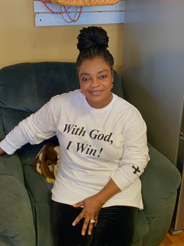 Longsleeves - With God, I Win! Clothing